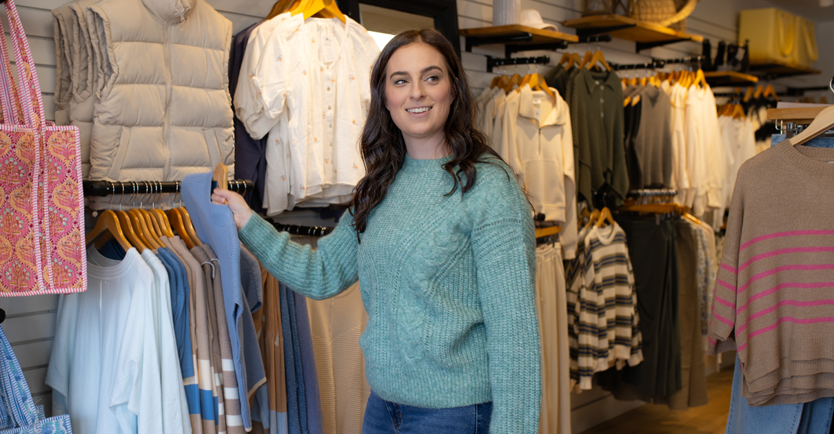 Story of Pearls & Plaid Owner Caroline Olson | Essex Bank